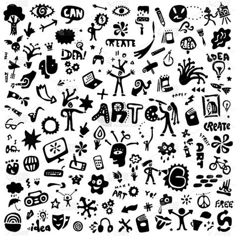 艺术工具 图标设置，背景