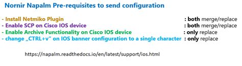 Nornir Napalm Send Configuration