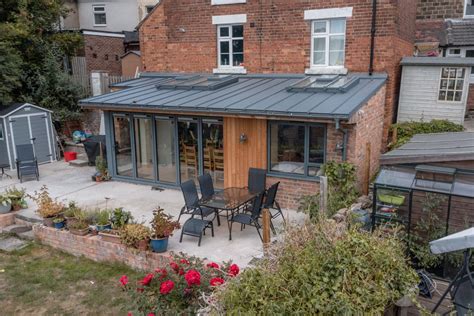 Rear Extension In Conservation Area With Timber Cladding And Zinc Roof