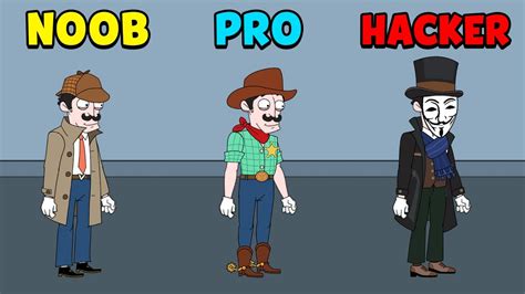 NOOB Vs PRO Vs HACKER Clue Hunter YouTube NOOB Vs PRO Vs HACKER Clue Hunter YouTube