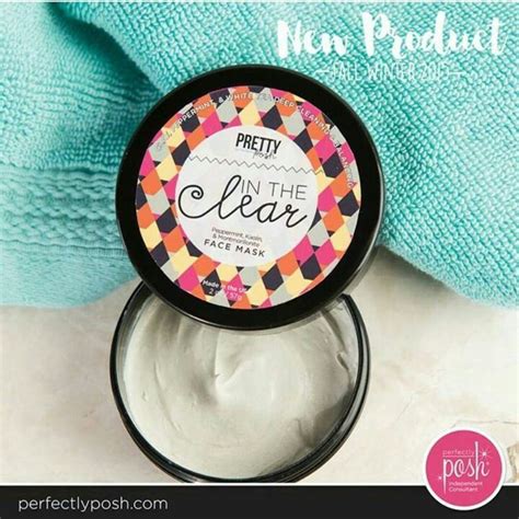 Drelovesposh Clear Face Mask Perfectly Posh