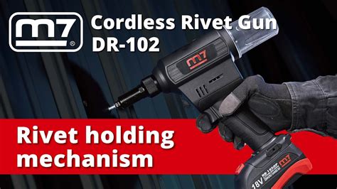 How To Use Rivet Gun Cordless Rivet Gun Dr 102 Youtube