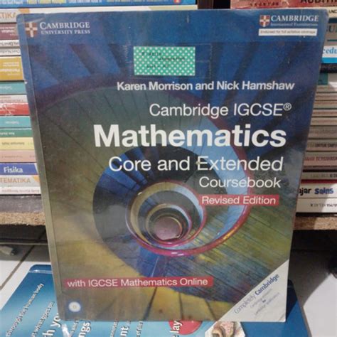 Jual Cambridge Igcse Mathematics Core And Extended Coursebook Revised Kota Medan