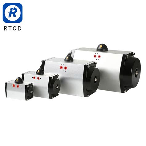Gt Series Spring Return Pneumatic Actuator Double Acting Pneumatic Rotary Actuator Pneumatic