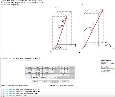 Solved Problem Consider The Three Dimensional Chegg
