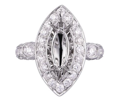 Miracoloso Halo Marquise Cassy Saba Jewelry