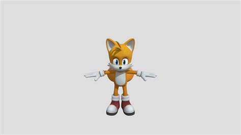 Sonic Movie Tails Rig V3 Download Free 3d Model By Guilherme Navarro Guinavarro Al