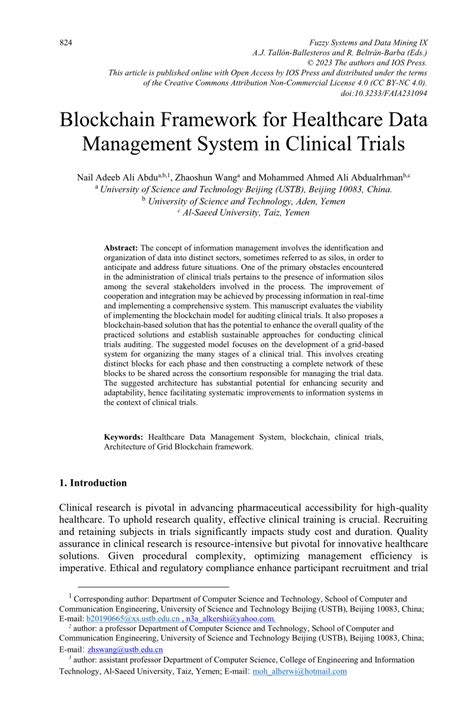 Pdf Blockchain Framework For Healthcare Data Management System In Clinical Trials