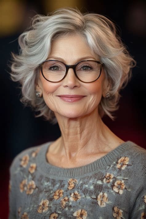 27 Age Defying Hairstyles For Women Over 70 With Glasses In 2024 Artofit