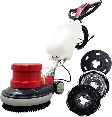 Electric Floor Polisher Scrubber Polisher Buffer Machine How To