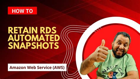 How To Retain Amazon Rds Automated Snapshots For Long Run Youtube