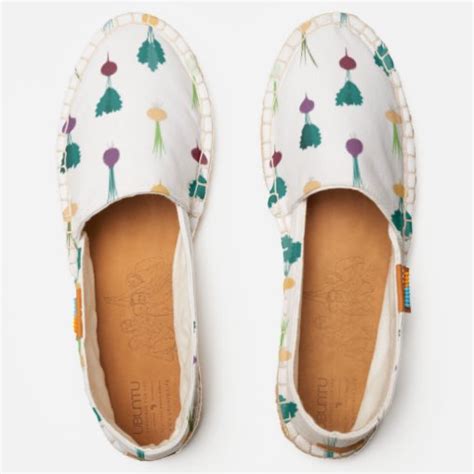 Quirky Colorful Vegetables Cute Espadrilles Zazzle