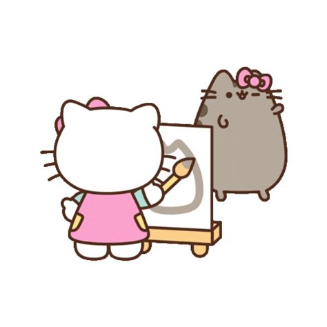 Hello Kitty X Pusheen Artofit