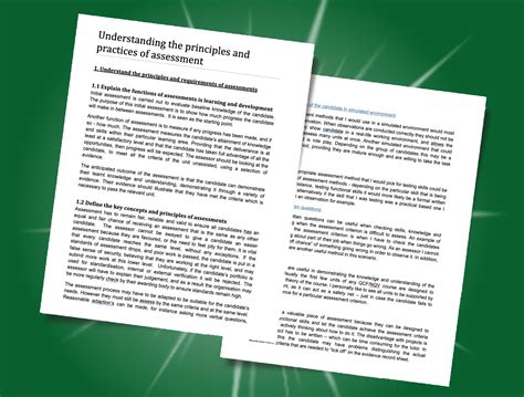 Cava Taqa Level 3 Assessor Qualifications Answers Help Units 1 2 3 Certificate In Assessing