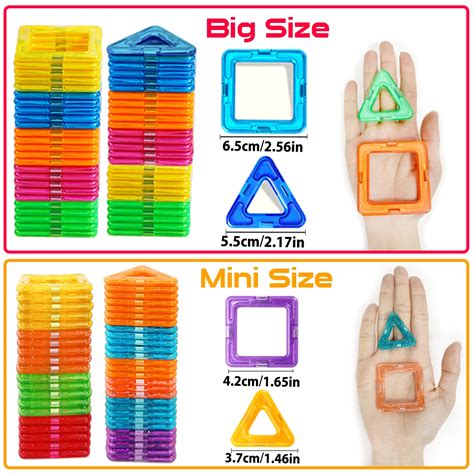 Magnetic Building Blocks Big Size And Mini Size Diy Magnets Toys For