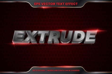 Editable Text Effect Extrude Text Graphic By Visitindonesia Creative Fabrica