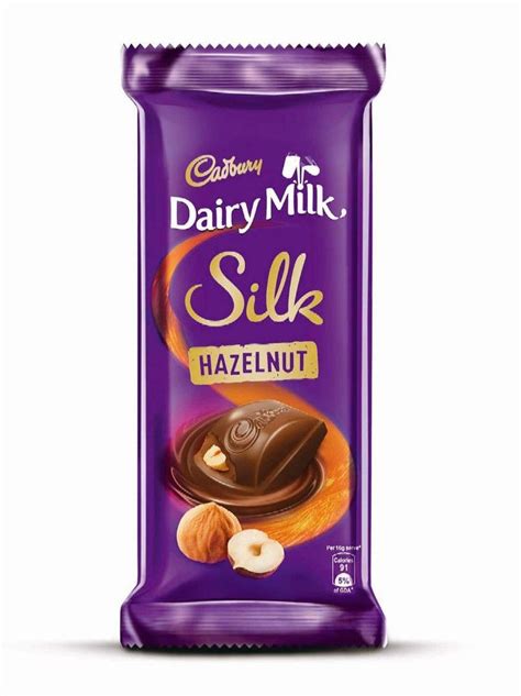 Delicious Cadbury Dairy Milk Silk Chocolate Bar With Almonds