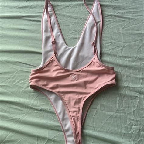 Pink Boutine La One Piece In Pink Size Small Worn Once Depop