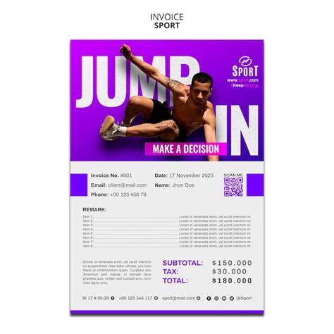 Diseño De Plantilla Deportiva Archivo Psd Gratis