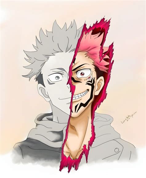 Sukuna Anime Drawings Anime Drawing Books Anime Sketch