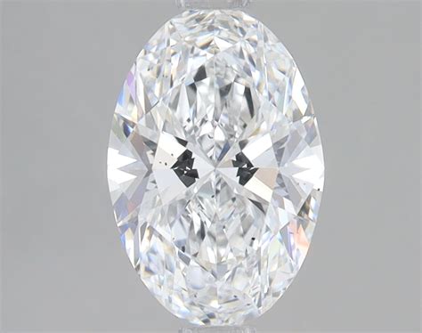 158 Ct Oval Lab Diamond • E Si1 Igi