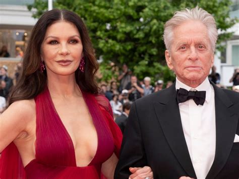 Catherine Zeta Jones Michael Douglas Show Rare Look Into Home Life