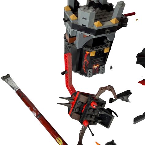 Lego Nexo Knights Jestros Volcano Lair Set 70323 With Minifigure