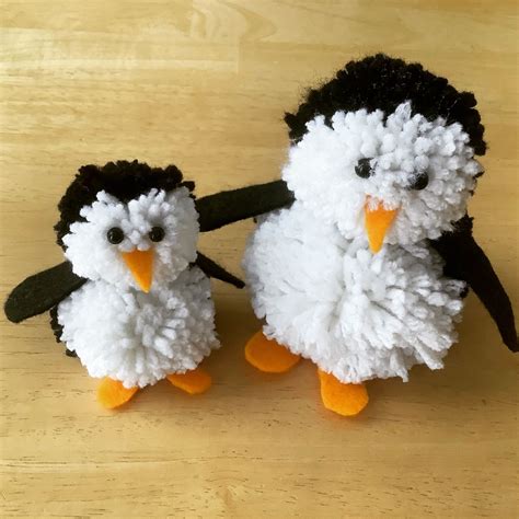 How To Make Pom Pom Penguins Artofit