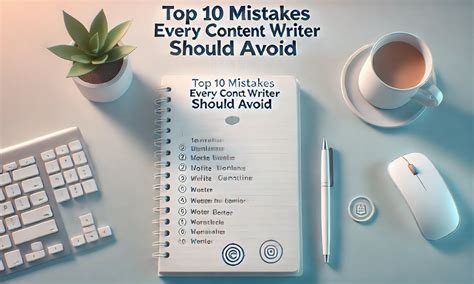 Top 10 Mistakes Every Content Writer Should Avoid ·