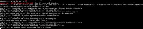Getting Error While Creating Jenkins Slave Node Not Able To Connect