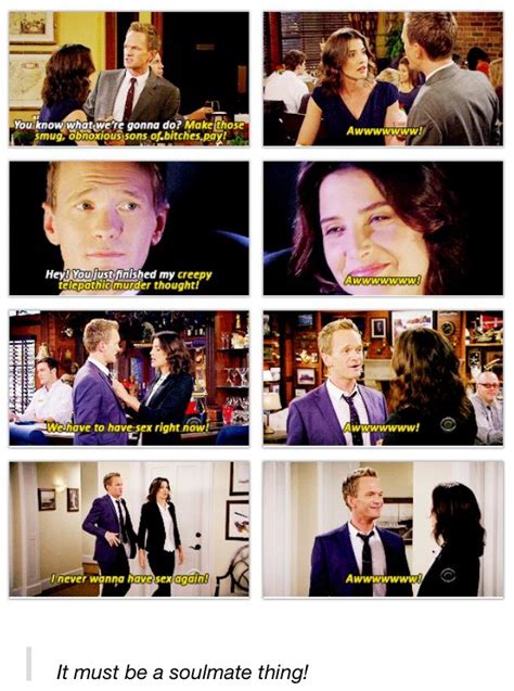 How I Met Your Mother Robin And Barney Quotes