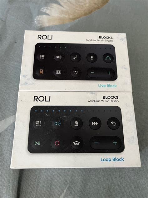Roli Seaboard Live Block Loop Block Hobbies And Toys Music And Media Music Accessories On