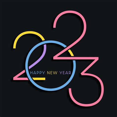 Colourful Happy New Year Background 15490629 Vector Art At Vecteezy