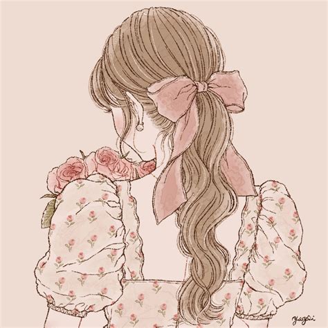 Safebooru 1girl Back Backless Dress Backless Outfit Blush Bow Brown