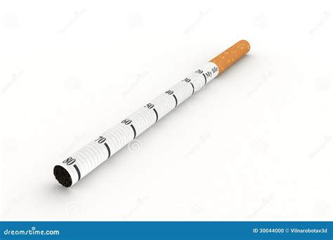 The Cigarette Stock Illustration Illustration Of Cancer 30044000