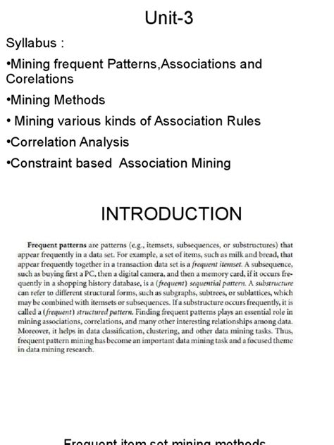 Dwdm Unit 3 Pdf Computing Information Science