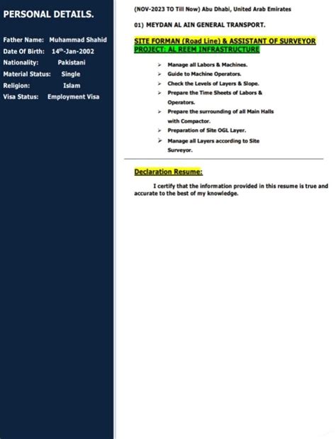 Muhammad Owais Muhammad Shahid Posted On Linkedin