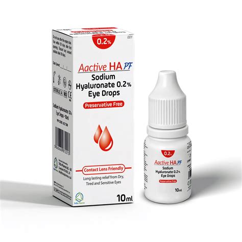 Aactive Ha 02 Sodium Hyaluronate Pf Eye Drops Butterflies Eyecare