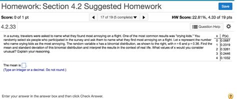 Solved Homework Section 4 2 Suggested Homework Save Score
