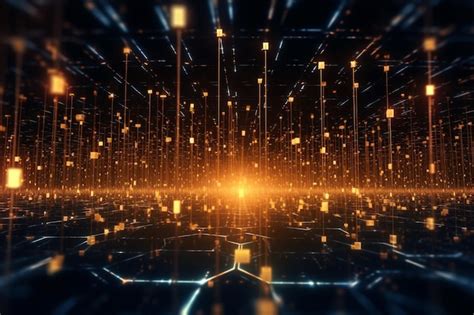 Premium Ai Image Abstract Technology Background Big Data Concept