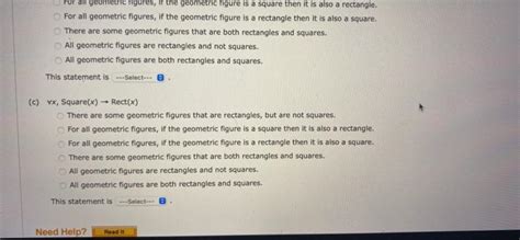 Solved For All Geometric Figures If The Geometric Figure Is