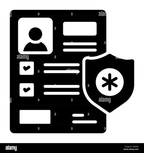 Data Security Data Protection Premium Quality Vector Illustration Concept Glyph Icon Symbol