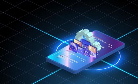 Realistic Smartphone Mockup Device Ui Ux Mockup For Presentation Template Internet Of Things