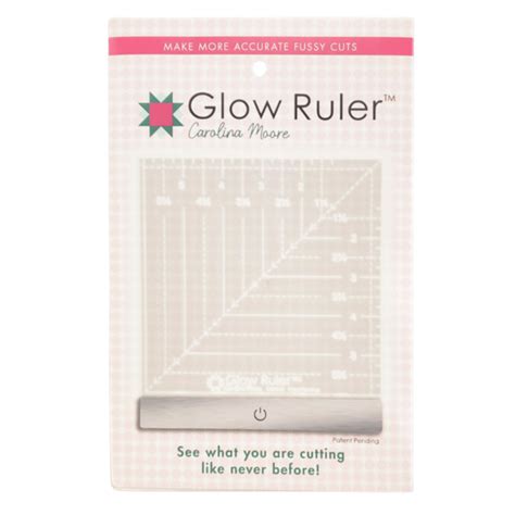 Carolina Moore Glow Ruler 6 X 6 Square Moores Sewing