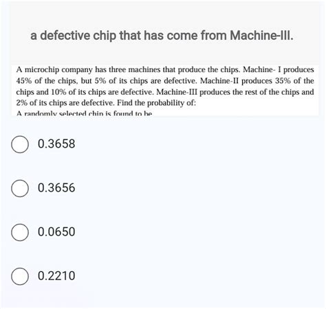 A Defective Chip That Has Come From StudyX