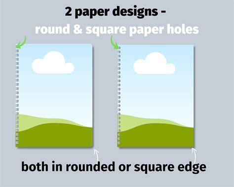 Spiral Notebook Mockup Spiral Book Canva Template Diary Mockup