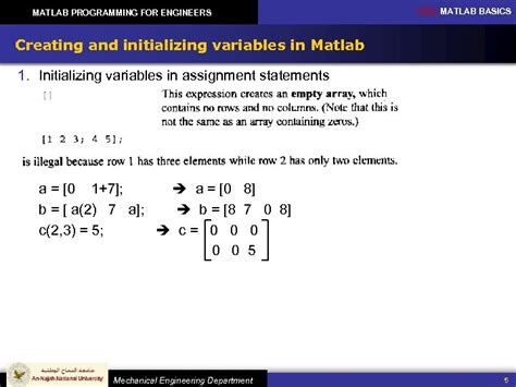 Matlab Programming For Engineers Introduction To Matlab Basics