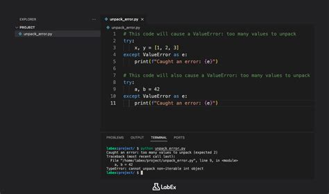 How To Resolve Valueerror Too Many Values To Unpack Labex
