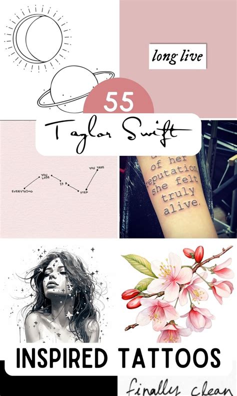 55 Best Minimalist Taylor Swift Inspired Tattoo Ideas For Every