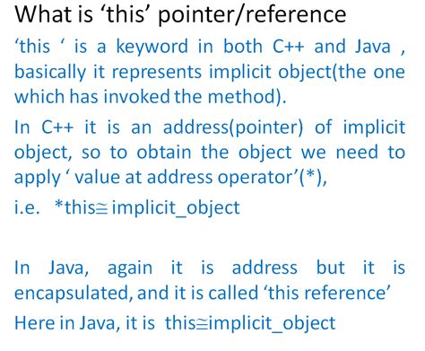 Programming Treasure What Is This Pointer Reference In C Java